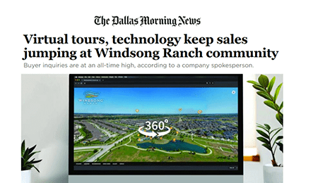 Virtual Tours Keep Windsong Ranch Sales At All Time High - Crystal Lagoons
