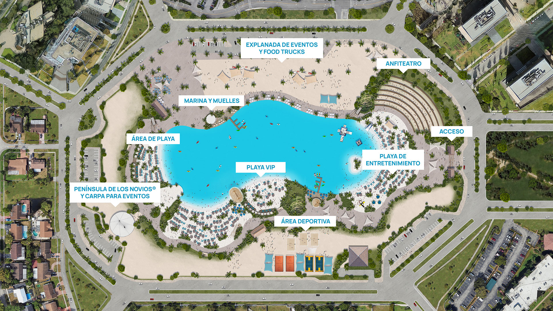 Public Access Lagoons - Crystal Lagoons